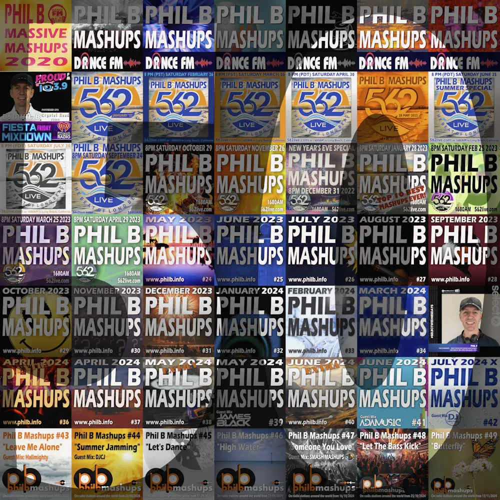 Celebrate the 50th PhilB Mashups Show on 562 LIVE Radio! | 562 LIVE Radio